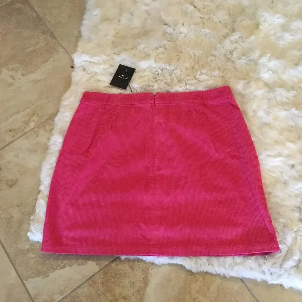 Lazy Oaf | Skirts | Lazy Oaf Corduroy Skirt Size 2 Uk New | Poshmark